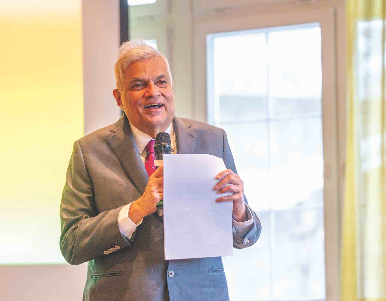 President Ranil Wickremesinghe shares Sri Lanka’s Positive Economic ...