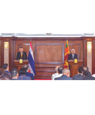 President Ranil Wickremesinghe and Prime Minister of Thailand Srettha ...