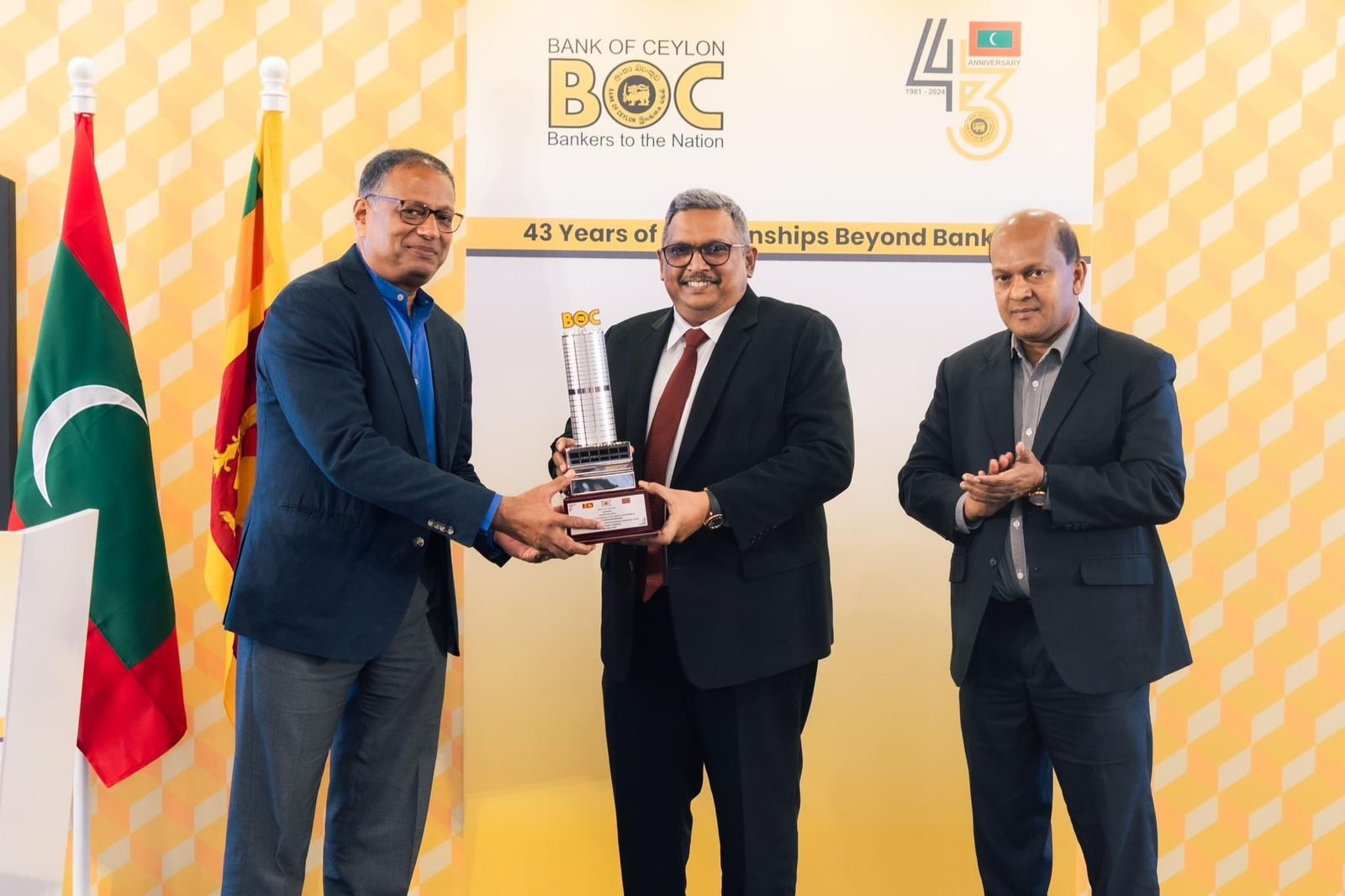 Bank of Ceylon Celebrates 43 Years of Banking Excellence in the ...