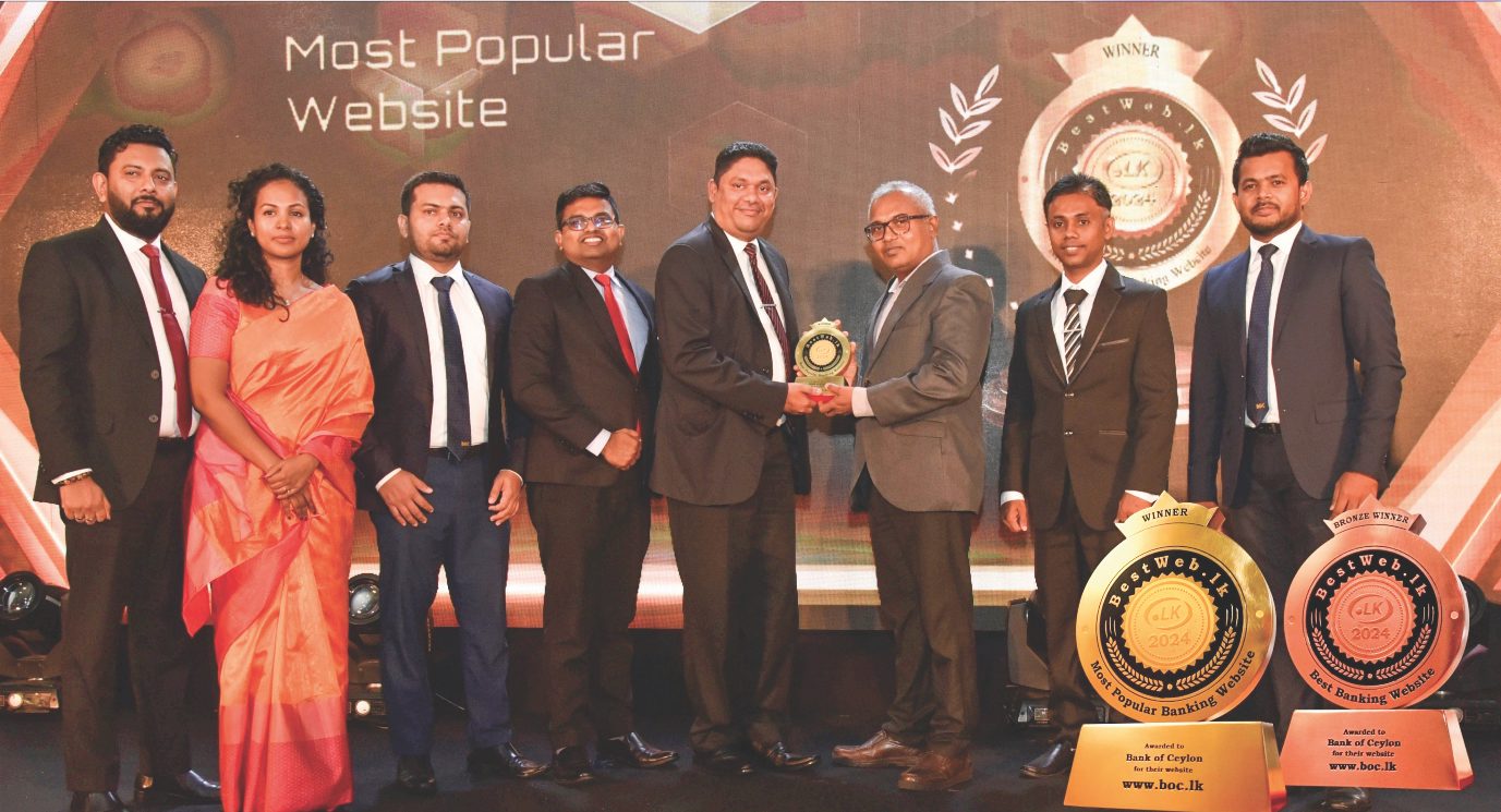 Bank of Ceylon Receives Recognition as the Most Popular Banking Website ...