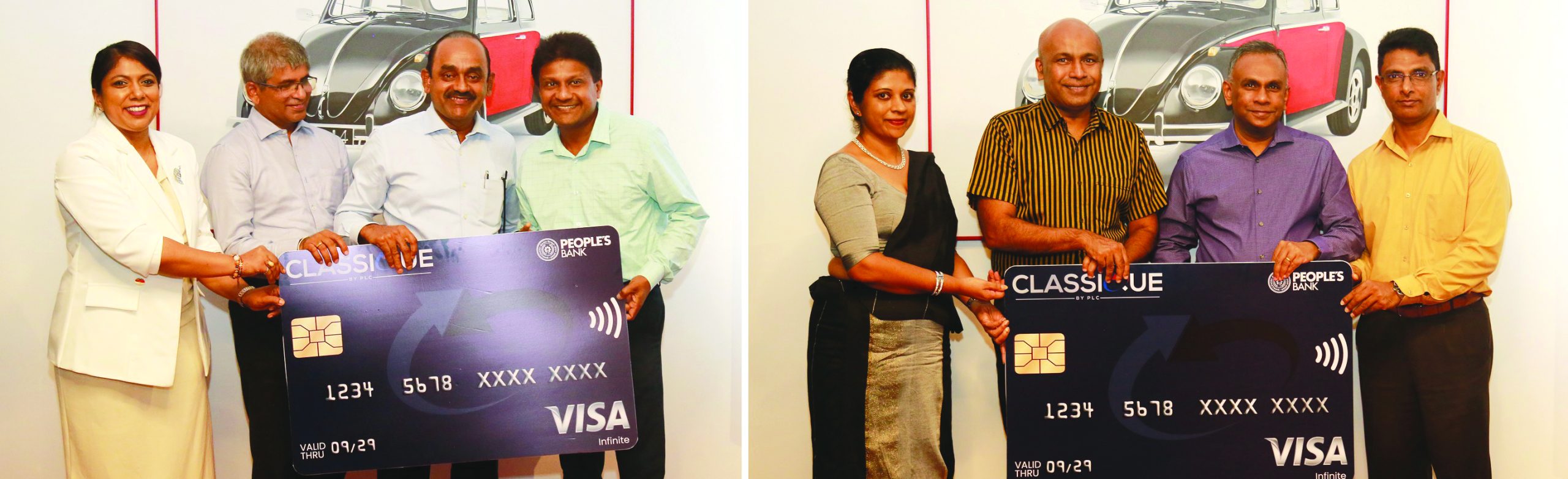 People’s Bank & People’s Leasing Introduce a Co-branded CLASSIQUE VISA ...